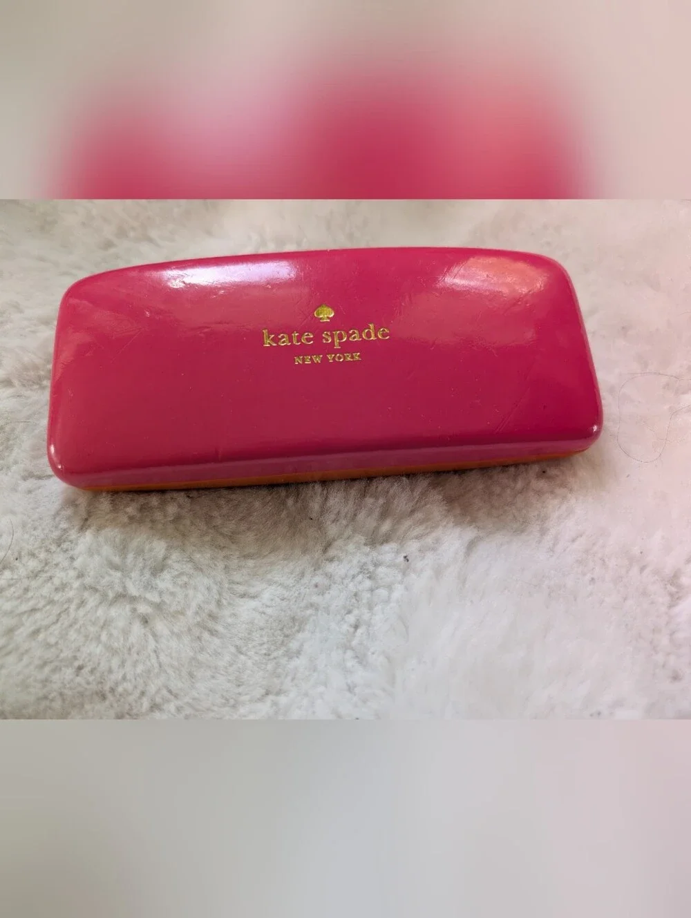 kate spade | Accessories | Kate Spade Hot Pink Hardshell Eyewear Case ...